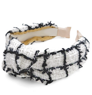 MONKEES BLACK AND WHITE KNOTTED HEADBANDS – Monkee's of Myrtle Beach