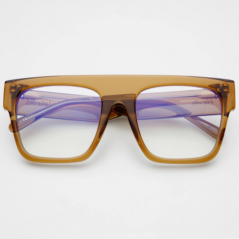Freyrs Madison Blue Light Readers Reading Unisex Eyeglasses / Brown ...