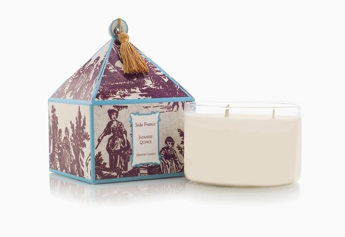 Seda France Japanese Quince Three Wick Candle /Japanese Quince * In St ...